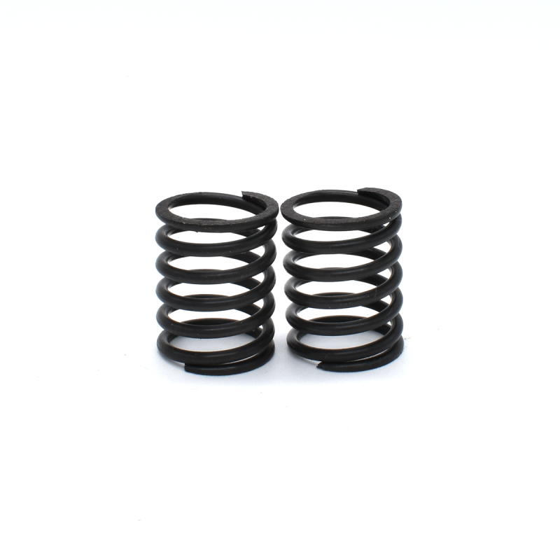 Cap-16030-2 FRONT SHOCK SPRINGS 0.66Kg BLACK ( 2pcs ) [Cap-16030-2] - ¥ ...